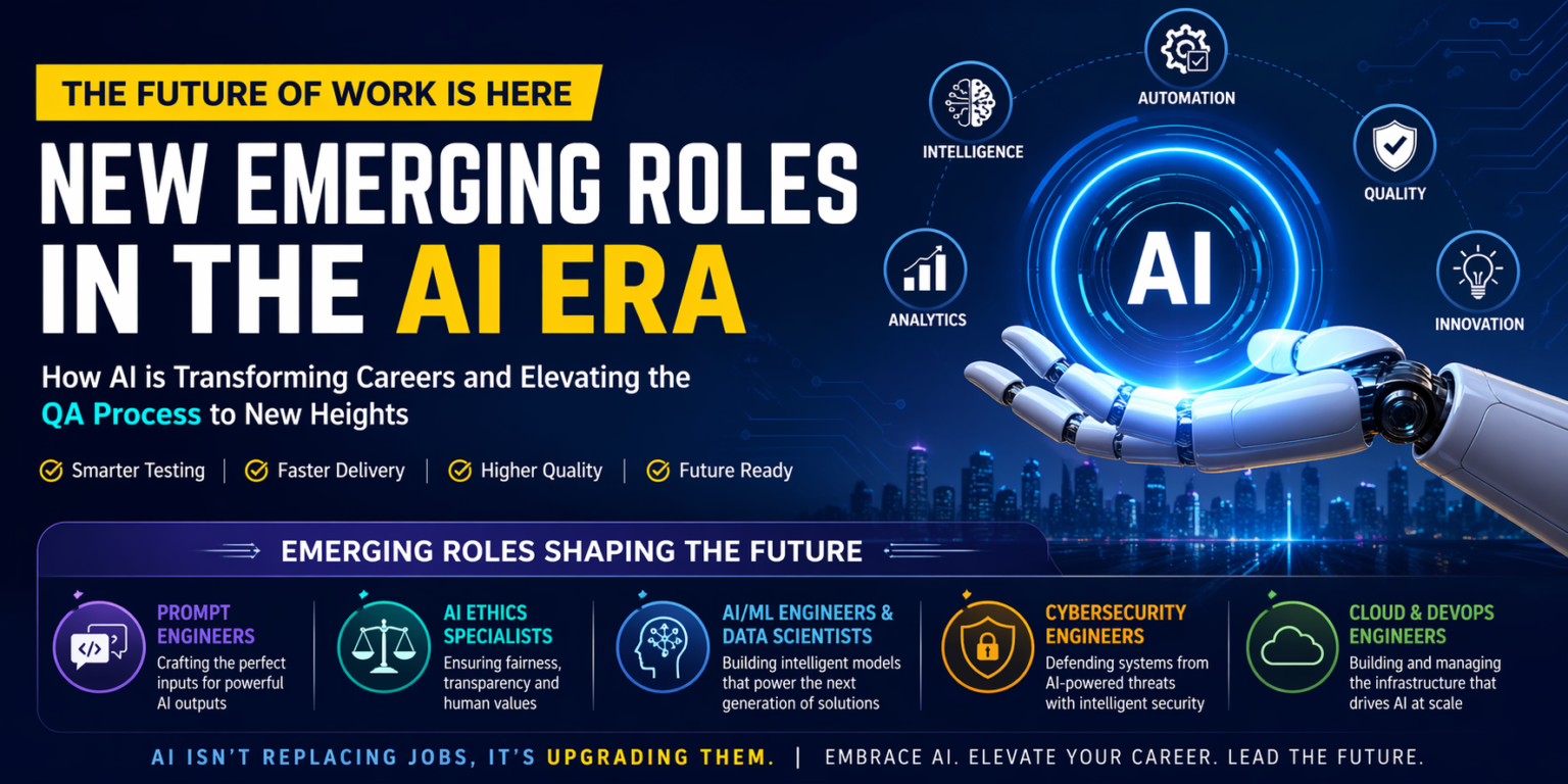 AI-Powered Careers 2026: Emerging Roles Transforming the QA